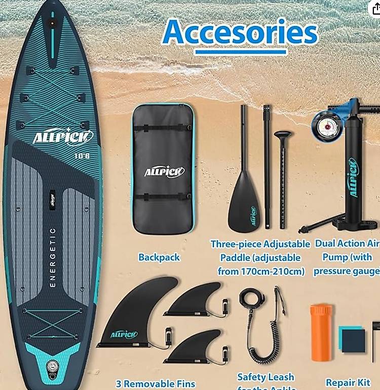 Premium SUP Board Set, Stand Up Paddling Board Aufblasbar im Kanton ...
