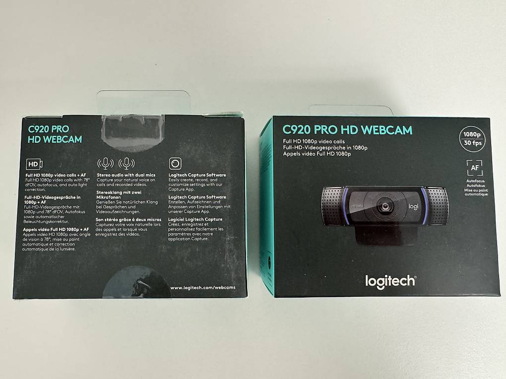 2 Stk. Logitech C920 Pro HD Webcam mit Autofokus - NEU im Kanton Zürich ...