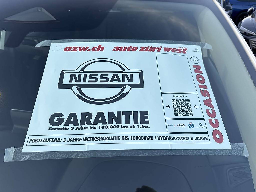 NISSAN Qashqai 1.5 VC-T e-Power Business Automat im Kanton Zürich ...