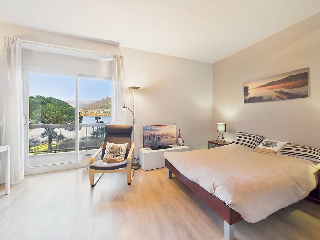 Elegante monolocale ristrutturato con vista lago a Paradiso im Kanton ...