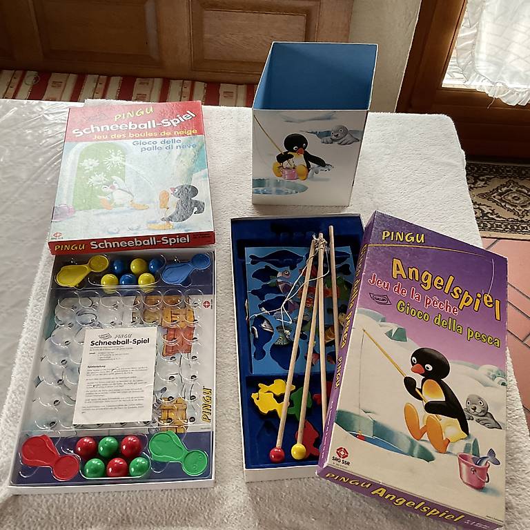 Pingu Spiele und Puzzle, gebraucht, Stückpreis im Kanton St. Gallen ...
