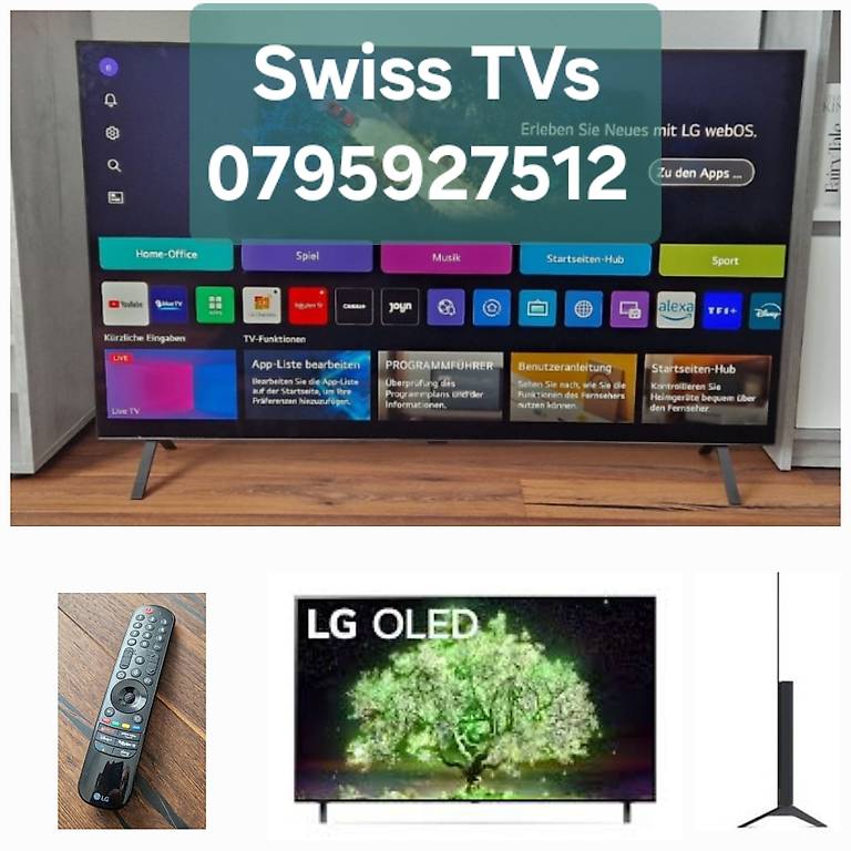 FERNSEHER LG 65 4K SMART TV 65UH600V 3 Mt Garantie im Kanton Aargau ...
