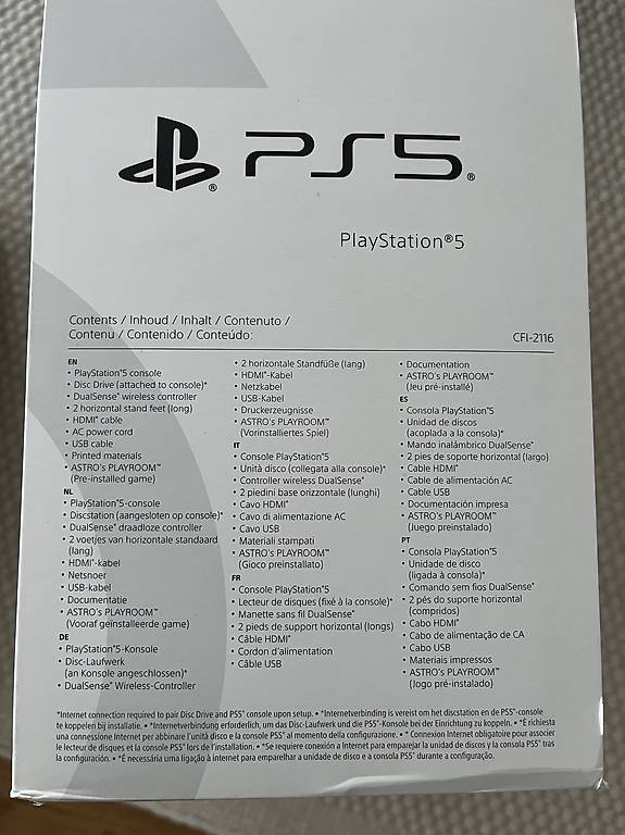 PlayStation 5 ? Disc Edition (1 TB) ? Neu & ungeöffnet im Kanton Aargau ...