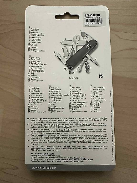 Victorinox Climber Matterhorn mit 14 Funktionen im Kanton Aargau - tutti.ch