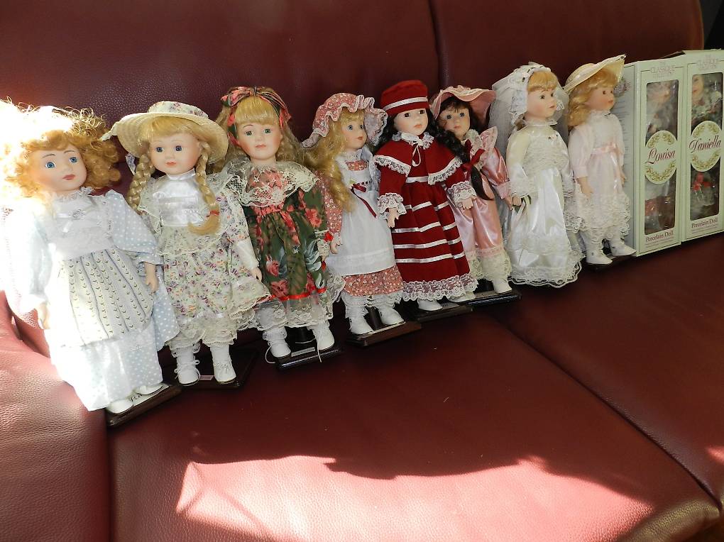 The Classique Collection, 10 Porzellanpuppen, Sammler, Deko im Kanton ...