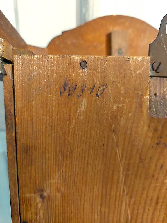 JUNGHANS Regulator Wand Uhr Pendel Uhr mit Holzgehäuse antik im Kanton ...