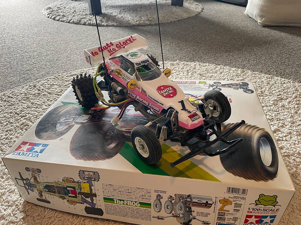 TAMIYA "THE FROG" mit Fernsteuerung - tutti.ch
