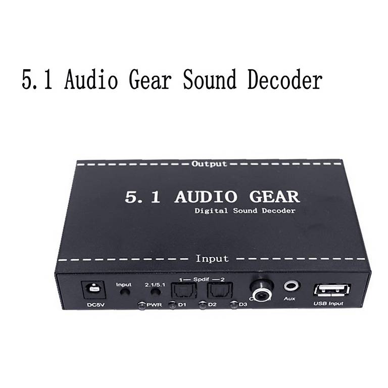 5.1 Audio Digital Sound Decoder to Analog Audio Converter im Kanton ...