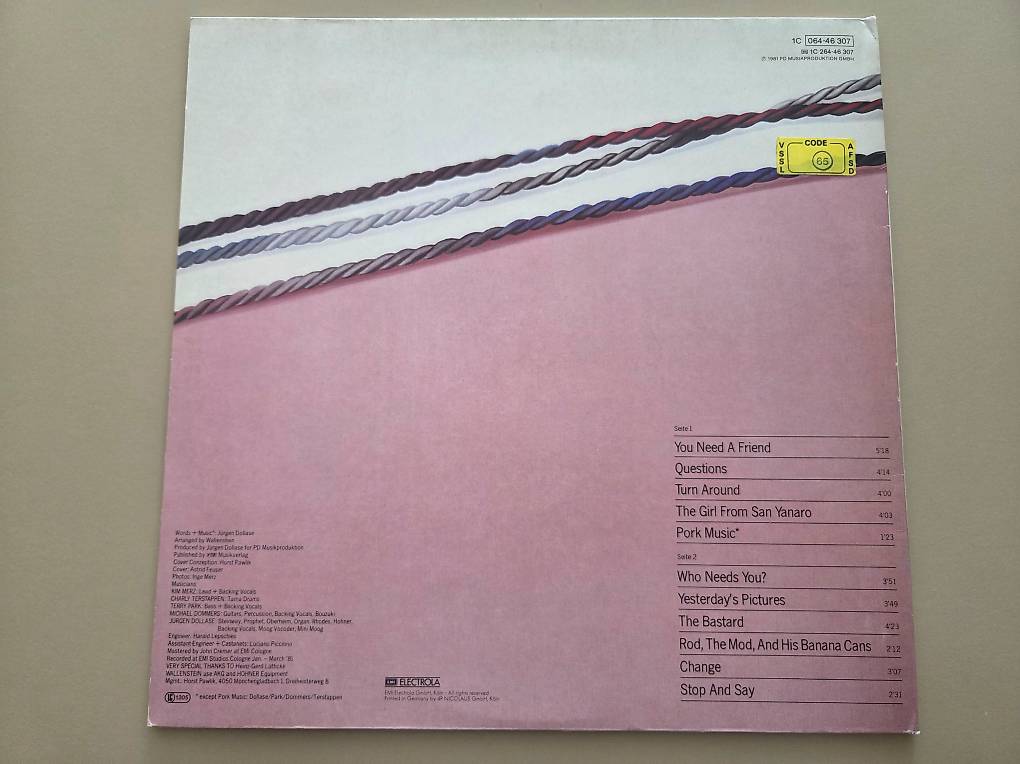 WALLENSTEIN - SSSSS.. Top - Vinyl LP - 1981 im Kanton Schwyz - tutti.ch