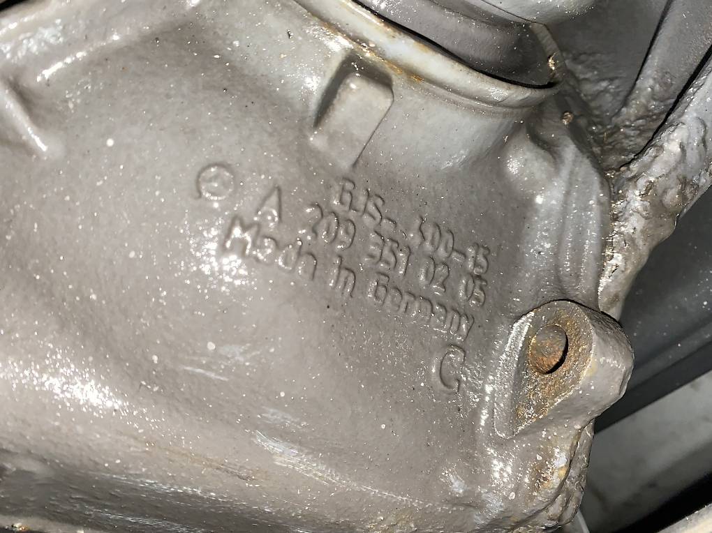 A2093510205 Differential hinten 2.82 Mercedes CLS 350 2012 im Kanton ...