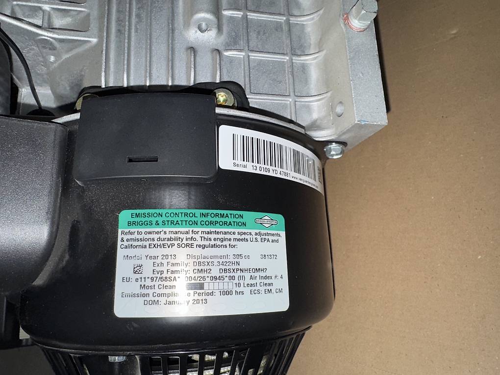 Starker Briggs & Stratton 19L232, Vanguard, 10 PS im Kanton St. Gallen ...