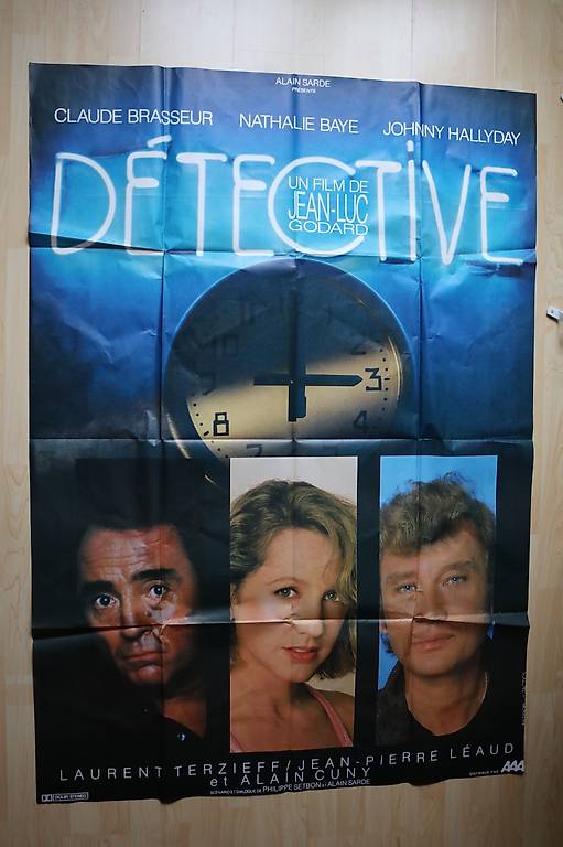 Jean-Luc Godard Affiche pour film 'DETECTIVE' année 1985 im Kanton ...