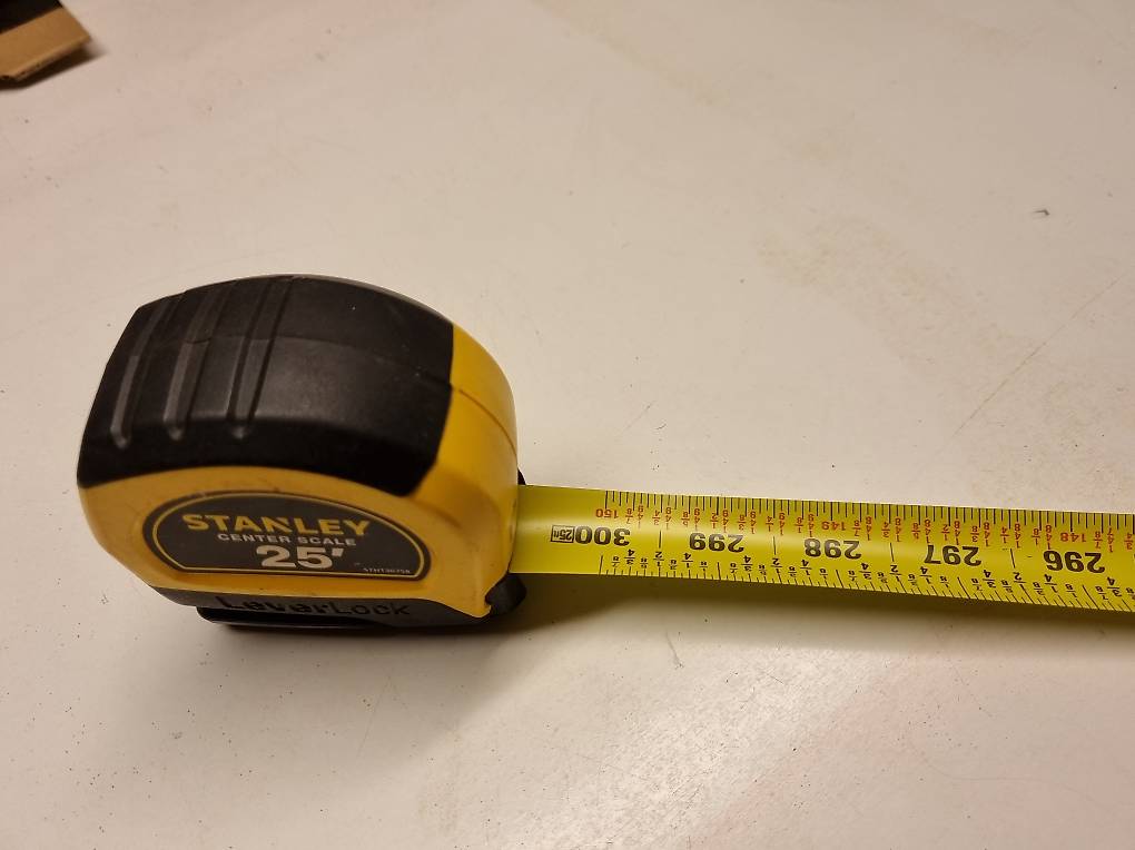 Rollmeter STANLEY Center Scale - inch/ft (max. 25 ft) -USA im Kanton ...