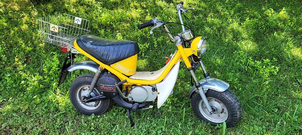 YAMAHA Chappy 543 Kleinmotorrad 50 ccm Oldtimer Kult Camping im Kanton ...
