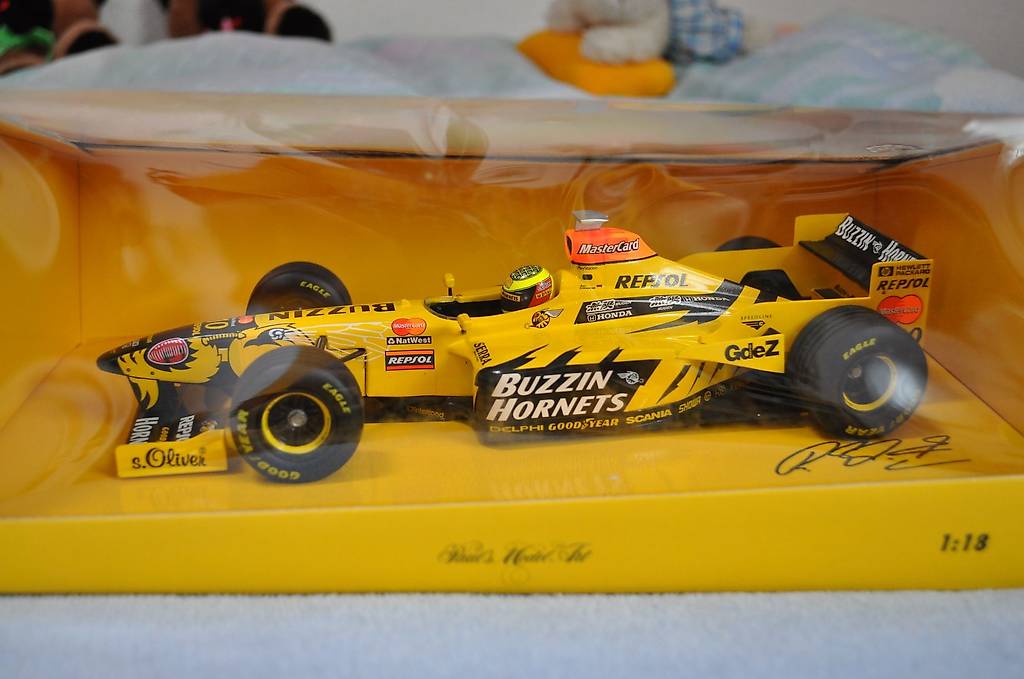Jordan 198 Mugen-Honda Ralf Schumacher F1 1998 1:18 im Kanton St ...