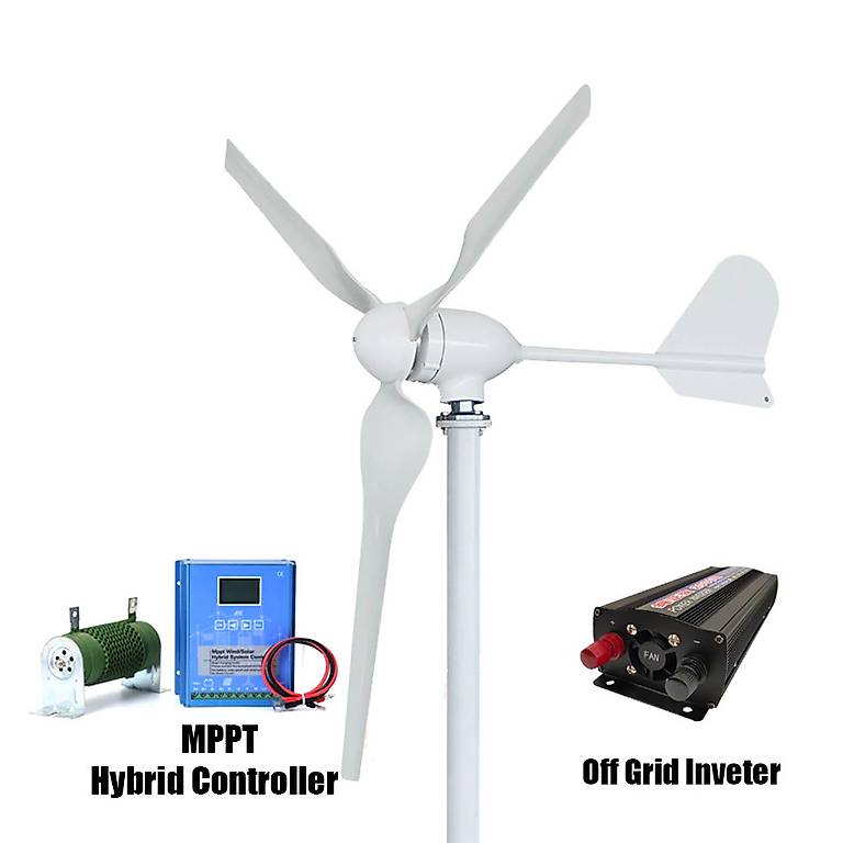 Horizontale Wind Generator 2000W Turbine MPPT Controller im Kanton ...