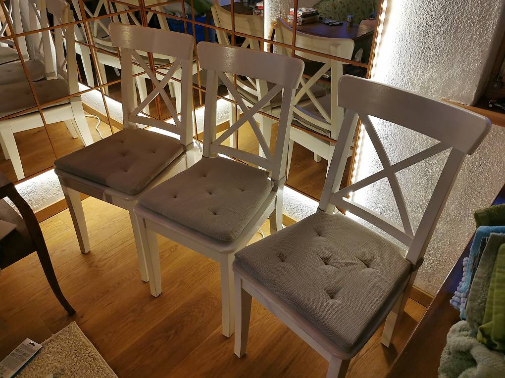 Ikea Rosentorp Esszimmerstühle 3 Stück im Kanton Zürich - tutti.ch