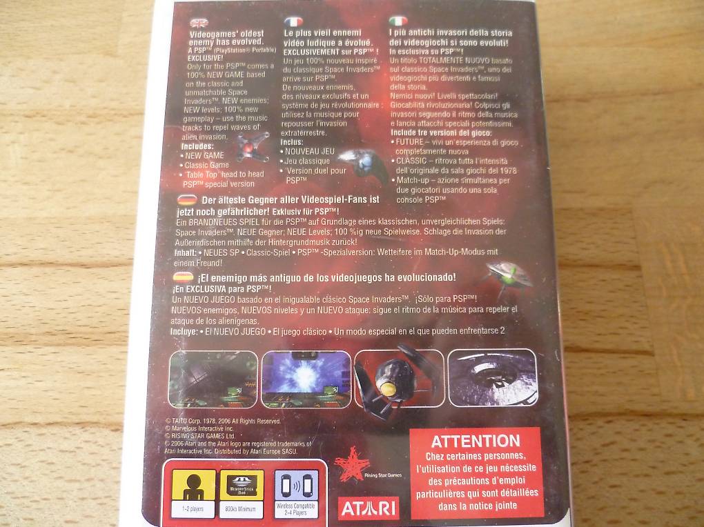 Space Invaders Evolution - Sony PSP im Kanton Zürich - tutti.ch