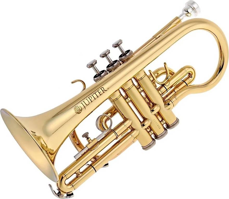 Jupiter Bb Cornet JCR700Q, goldfarbig lackiert, mit Softcase im Kanton ...