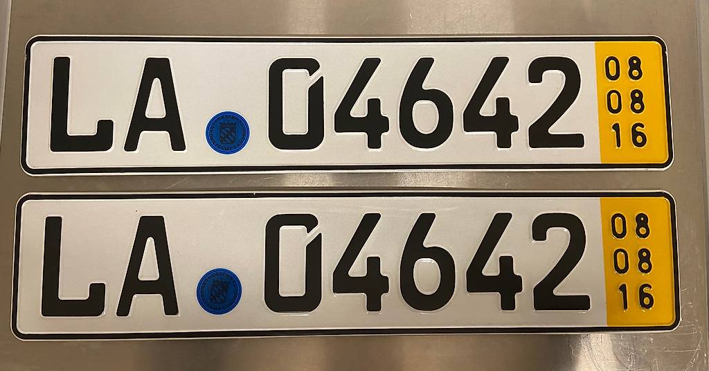 Deutsche Autonummer im Kanton Zürich - tutti.ch