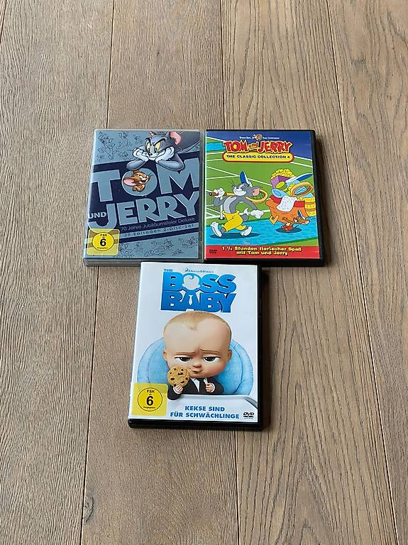 3 DVD Kids Tom & Jerry / Boss Baby Canton Zurich - tutti.ch