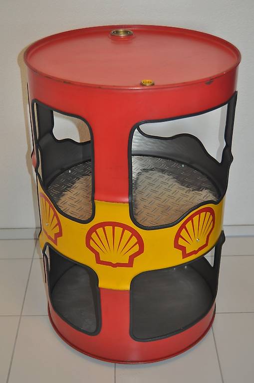 Barrel-Art Regal aus Shell Ölfass im Kanton Bern - tutti.ch