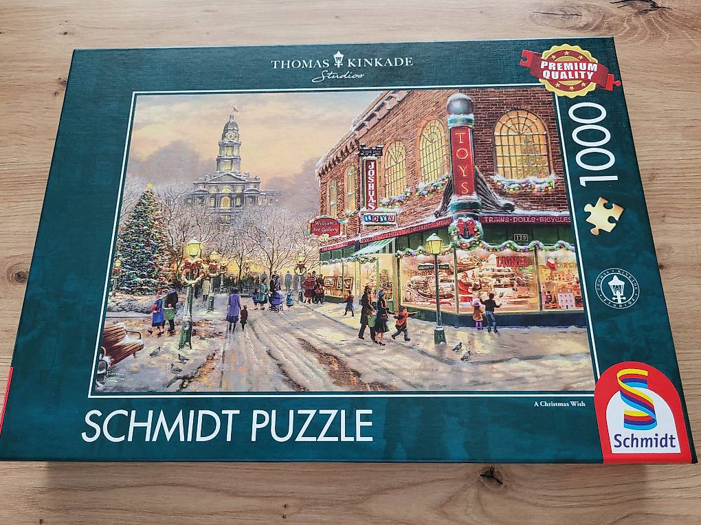 Schmidt Puzzle 1000 Teile - Weihnachtswunsch im Kanton Basel-Landschaft ...