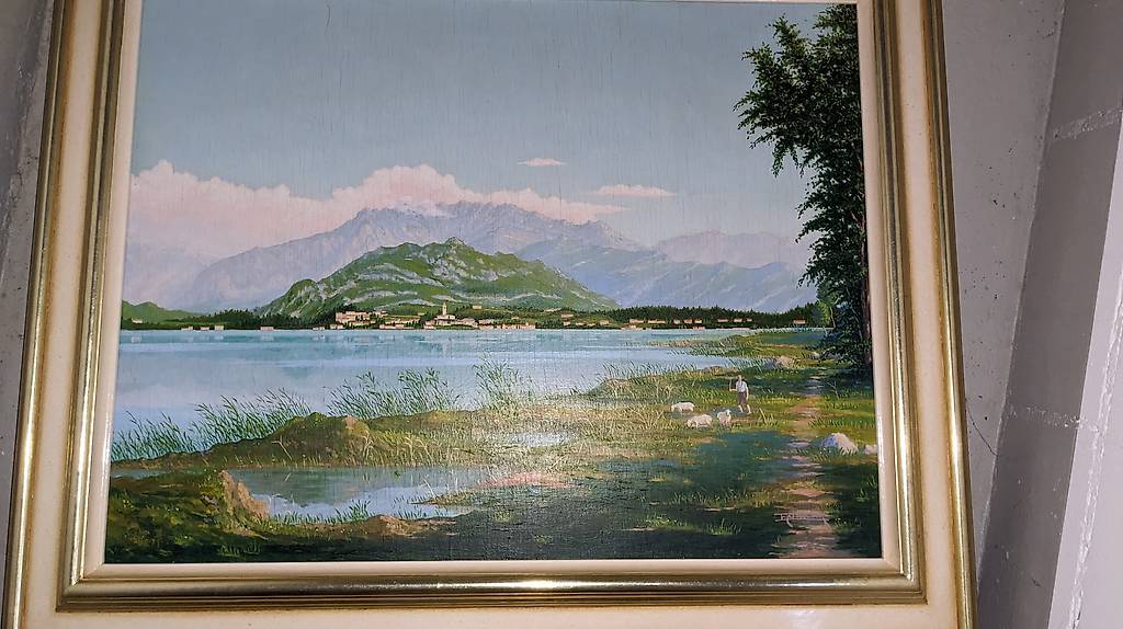 E. Anonni Gemälde Bild Lago di Pusiano Canton Saint-Gall - tutti.ch