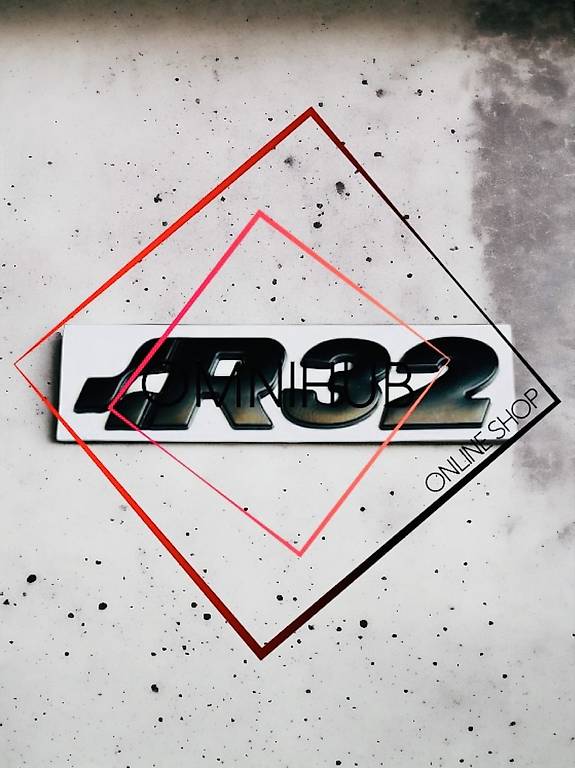 VW R32 Emblem Schriftzug Logo aus Metall NEU in Schwarzmatt im Kanton ...