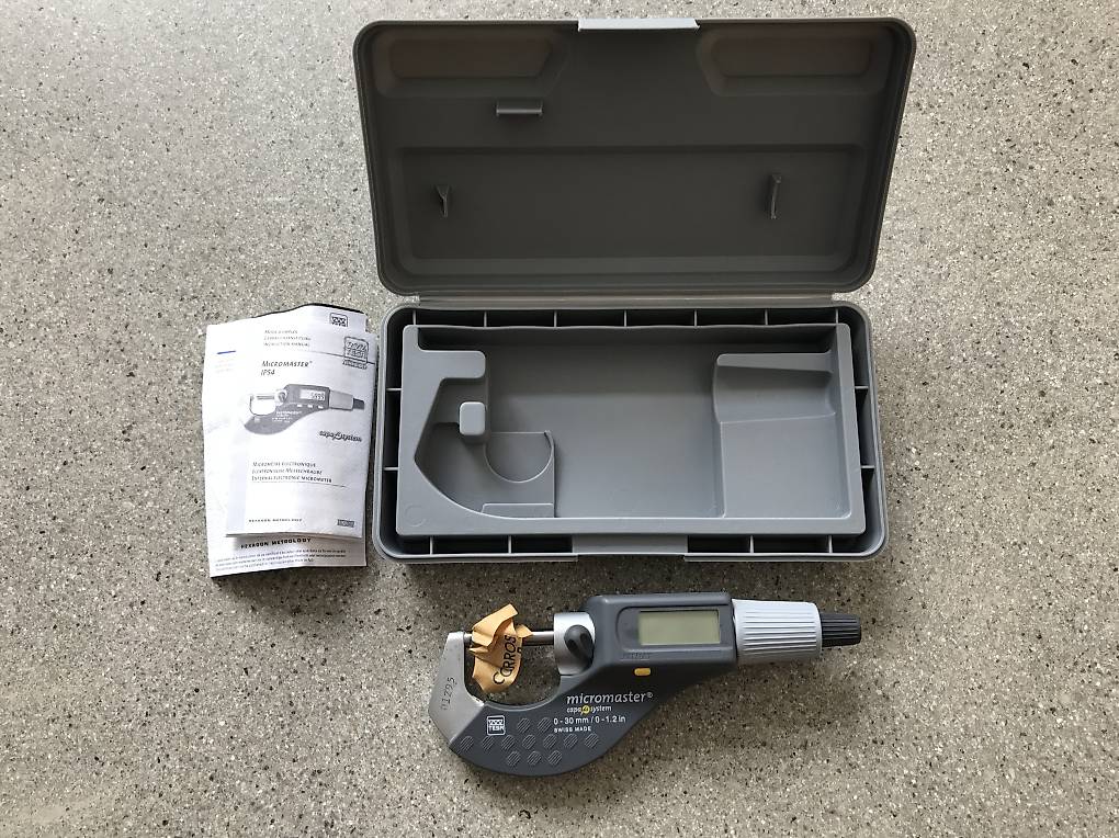 Mikrometer TESA Micromaster IP54 Messschraube im Kanton Bern - tutti.ch