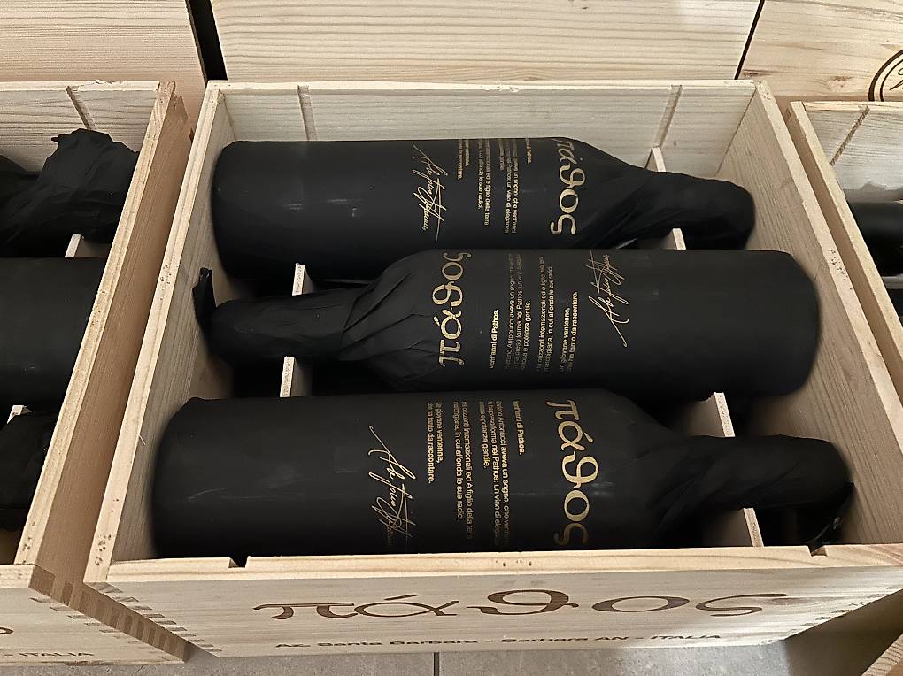 6 bottiglie di Pathos in cassa di legno im Kanton Tessin - tutti.ch