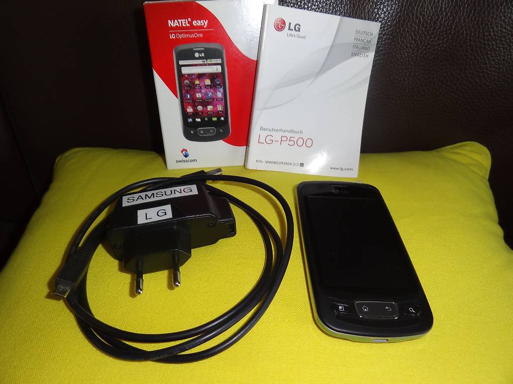 LG - P500 Handy Swisscom im Kanton St. Gallen - tutti.ch