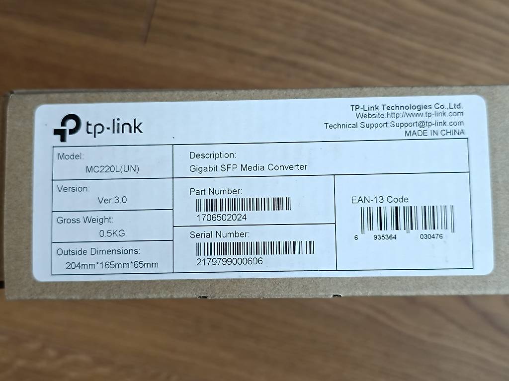 Gigabit Media Converter Glasfaser-Ethernet inkl. SFP-Modul im Kanton ...