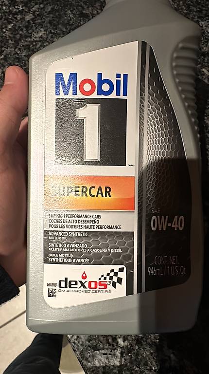 10 Stk. Mobil1 0w40 Supercar Motorenöl mit Dexos-Freigabe im Kanton ...