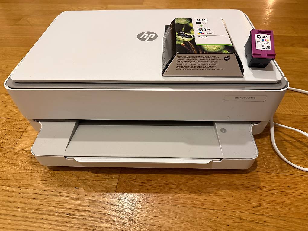HP ENVY 6000 WIFI Farb-Drucker+Scanner (optional m Patrone) im Kanton ...