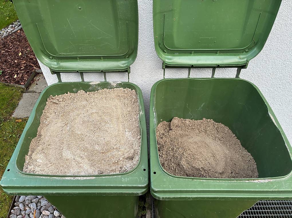Sable à donner / Sand zu verschenken (env. 700 kg) im Kanton Bern ...