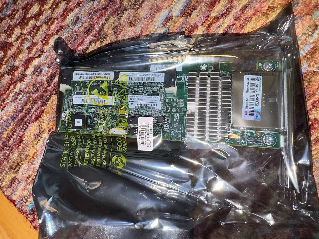 HP OVP Smart Array P421/1GB FBWC Controller P/N: 631673-B21 im Kanton ...