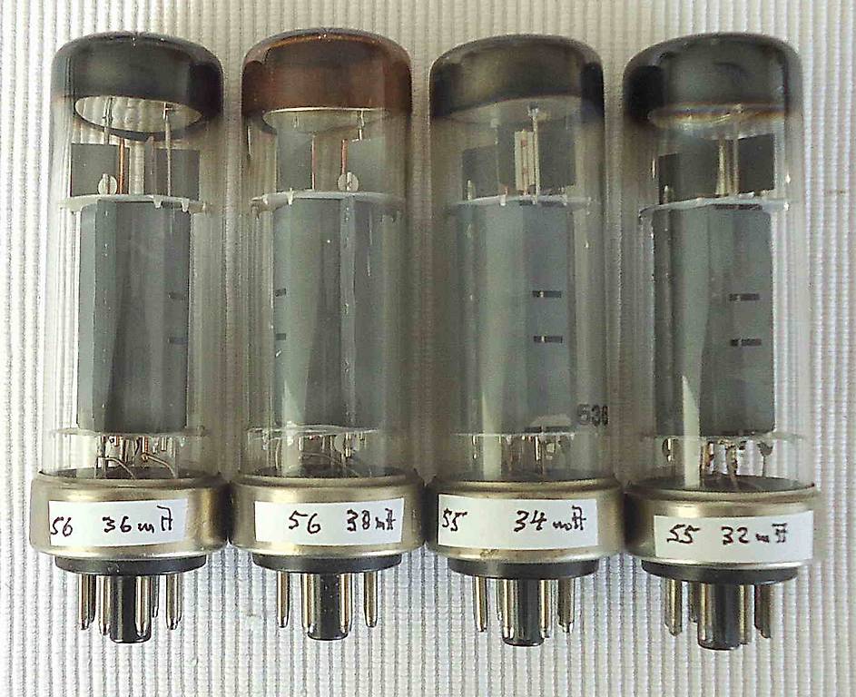 4 EL34 Philips Metal Base 1955/56 VERKAUFT im Kanton Basel-Landschaft ...
