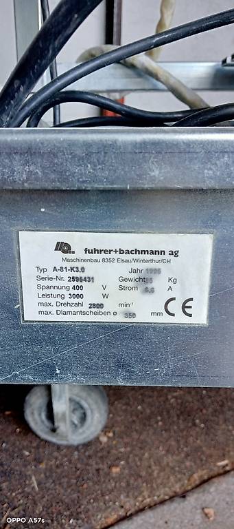 Tischfräse Fuhrer + Bachmann im Kanton Zürich - tutti.ch