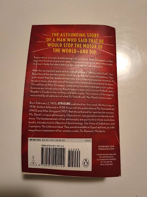 Atlas Shrugged - Ayn Rand im Kanton Zürich - tutti.ch