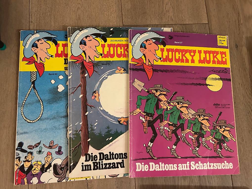Comics, 3xLucky Luke, 3x Asterix, 3x Walt DISNEY im Kanton St. Gallen ...