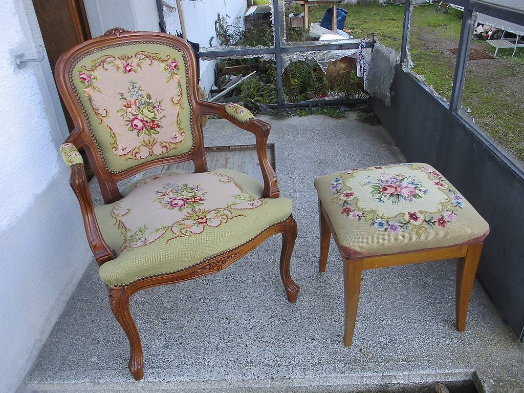 Edler und pompöser Gobelin-Sessel Louis Philippe Upcycling im Kanton Aargau - tutti.ch