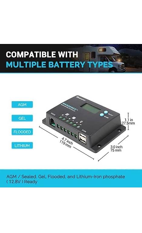 Renogy wanderer 10A 12V PWM Laderegler im Kanton Graubünden - tutti.ch