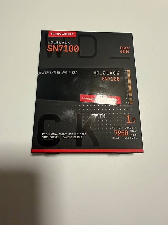 WD sn7100 1TB m.2 NVME SSD im Kanton Schwyz - tutti.ch