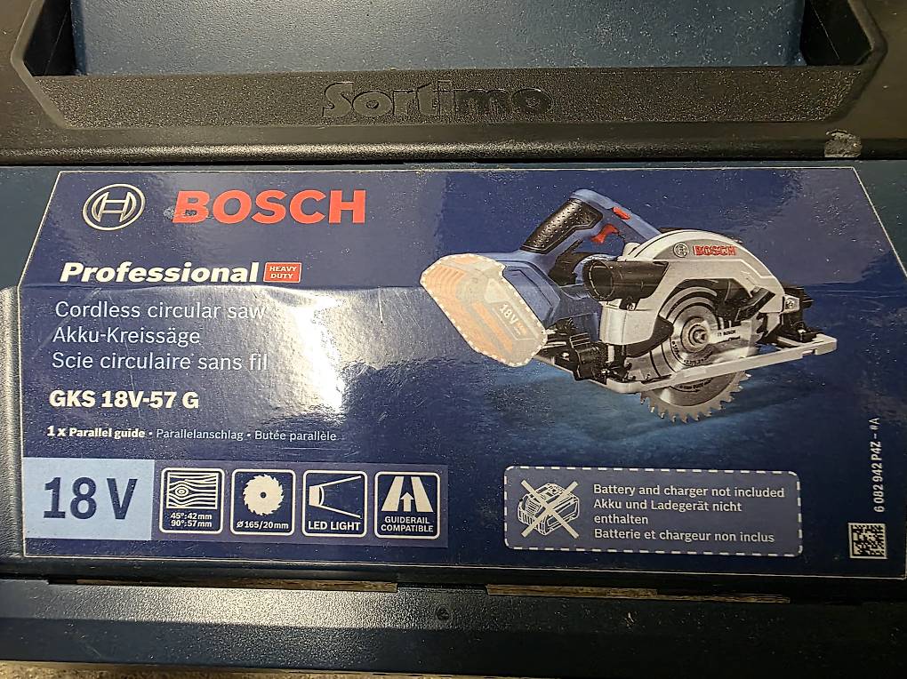 Bosch Professional GKS 18V-57 G Akku-Kreissäge im Kanton Zürich - tutti.ch