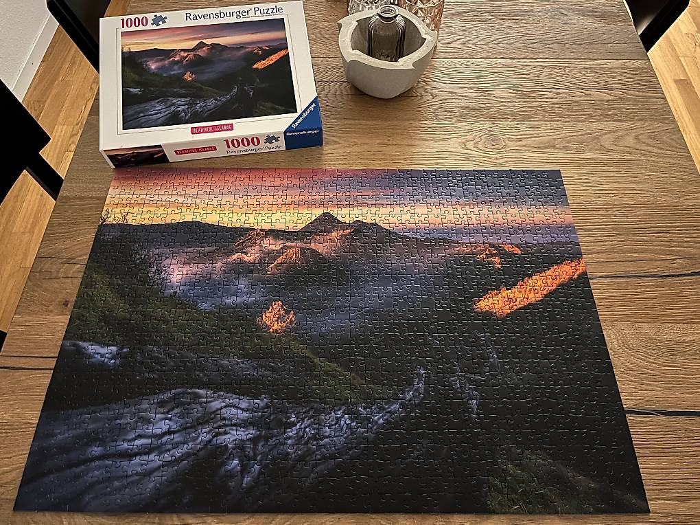 1000 Ravensburger Puzzle - Beautiful Island (Indonesien) im Kanton ...