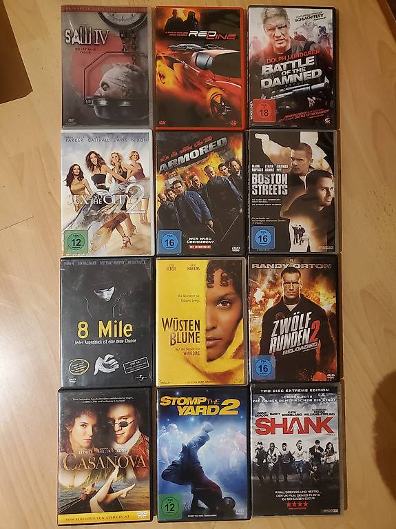 Viele DVDs (ab 12, 16 oder 18 Jahren) im Kanton Aargau - tutti.ch