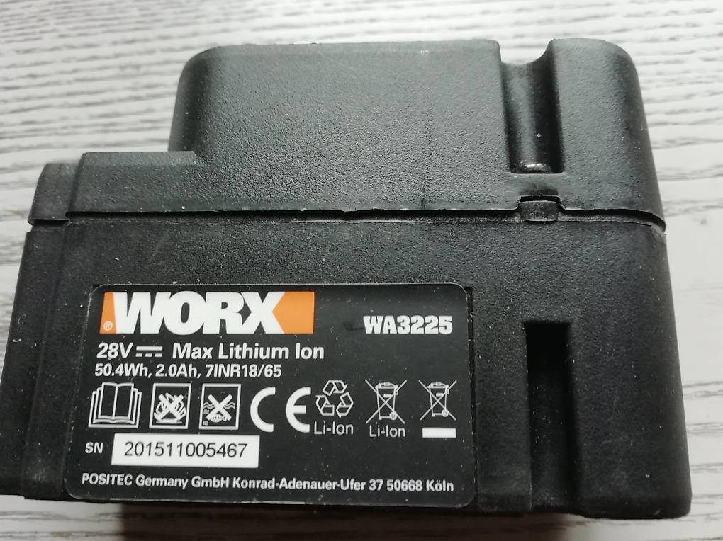Original Worx Ersatz Akku Lithium 28V WA3225 zu Rasenroboter im Kanton ...