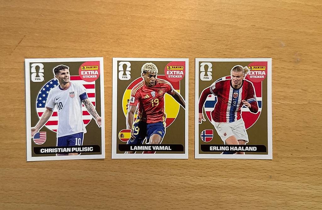 Extra Sticker WM 2026 Gold im Kanton Thurgau - tutti.ch
