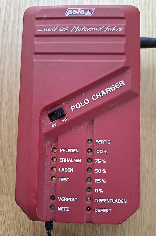 Motorrad Batterieladegerät Polo 6V / 12V, 1,3A Cantone Berna - tutti.ch